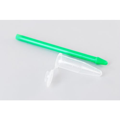 Green Pestles and 1,5ml Tubes, 100 pieces