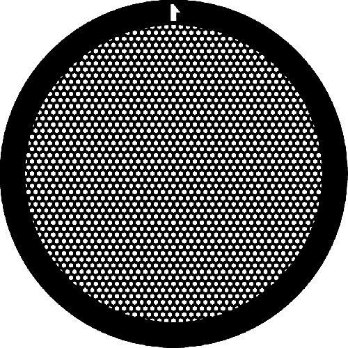 TEM Grids, 400 Mesh, hexagonal, Ni, 100 pieces