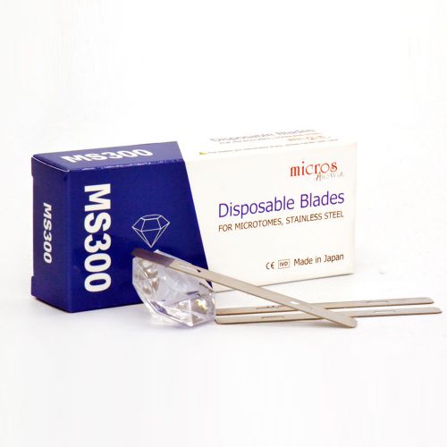 MS300 - MICROS Disposable Microtome Special Blades for hard tissue (e.g ...