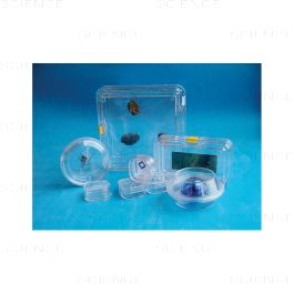 Membrane Boxes, round, transparent