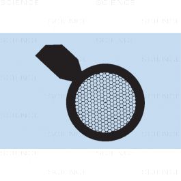TEM Grids, 180 Mesh, hexagonal, with Handle, Au, 25 pieces