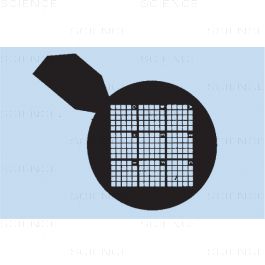 TEM Grids, Finder, 200 Mesh, with Handle, Ni, 100 pieces