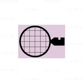 TEM Grids, 300 Mesh, square, with Handle, Ni, 100 pieces