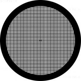 TEM Grids, 600 Mesh, thin/thick Bars, square, Au, 50 pieces