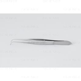 Micro Forceps, Style MF-3, fully curved, smooth jaws