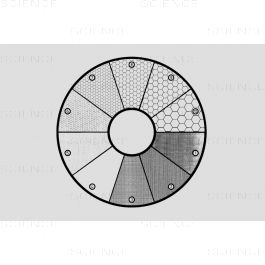 G46 - ASTM E19-46 Root2 Grain Sizing Disc, different diameters