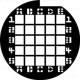 SEM Grids, SEMF3, variable Mesh, Finder, Au, 5 pieces